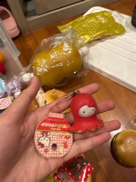 Hello Kitty Tako Octopus Squishy Hobbies And Toys Toys And Games On Carousell