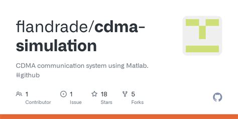 github flandrade cdma simulation cdma communication system using