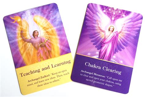 ＊教えることと学ぶこと＆チャクラの浄化（teaching And Learning And Chakra Clearing）＊大天使オラクルカード