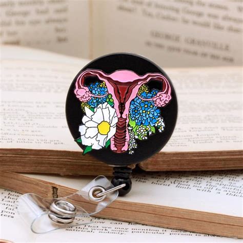 Uterus Badge Reel Medical T Codex Anatomicus