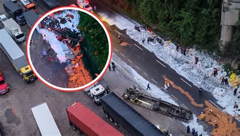 Cierre Total En La Vía Ibagué Cajamarca Calarcá Por Accidente Que Dejó