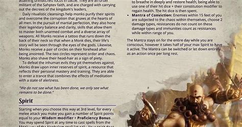 Dnd 5e Monk Subclass Way Of The Nephalem From Diablo 3 Album On Imgur