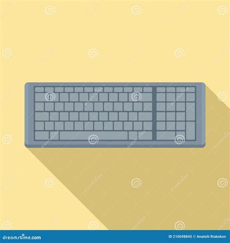 按钮键盘图标平面样式 向量例证 插画 包括有 桌面 游标 投反对票 关键董事会 图标 字体 210698845