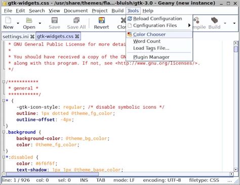 EasyBlue Theme For GTK And GTK