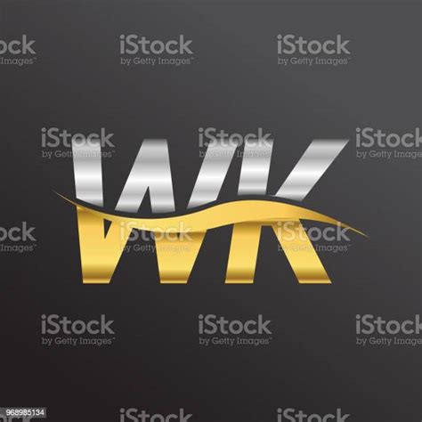 首字母標識公司名稱金和銀色旋風設計向量圖形及更多乾淨圖片 乾淨 企業 印尼 Istock