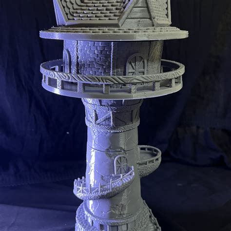 D Printable Wizard Tower By The Master Forge