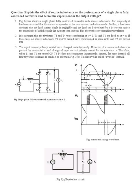Effect Of Source Inductance Pdf Rectifier Capacitor