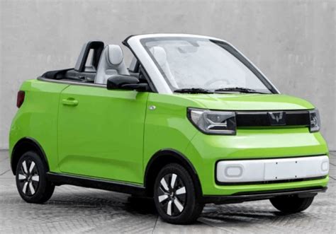 年轻人的第一款敞篷车：五菱宏光miniev敞篷版申报图发布搜狐汽车搜狐网