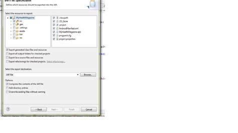 java create jar for android project in eclipse stack overflow