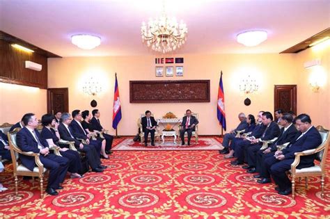 អនុប្រធានសភាប្រឹក្សានយោបាយប្រជាជនចិន វាយតម្លៃខ្ពស់ចំពោះទំនាក់ទំនងកិច្ចសហប្រតិបត្តិការកម្ពុជា ចិន