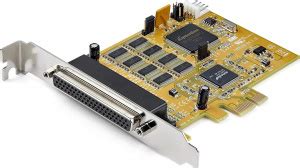 StarTech Com 8 Port PCI Express RS232 Serial Adapter Card PCIe RS232 Serial Card 16C1050