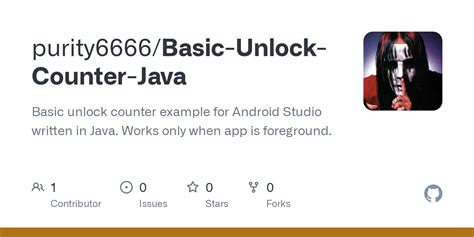 Github Purity6666basic Unlock Counter Java Basic Unlock Counter