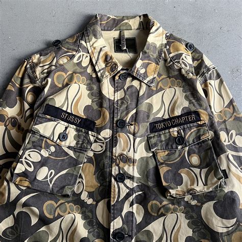 2004 Stussy Tachikawa Chapter Field Jacket Blue Room