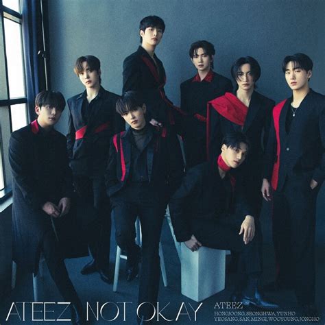 Ateez 3rd Japan Single Not Okay Concept Teaser Images Kpopping