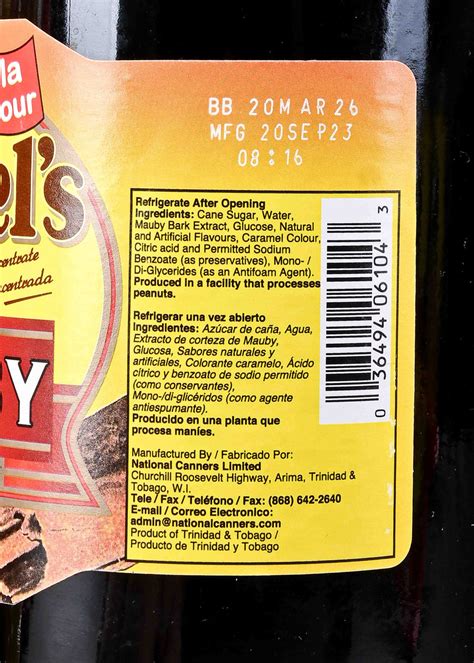 Mabel S Mauby 750ml My Trini Shop Ltd