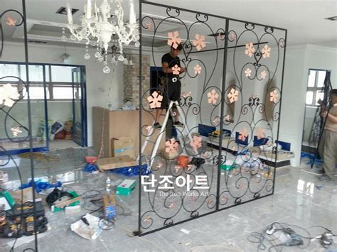 단조아트 대구 헤어샵 데코 칸막이