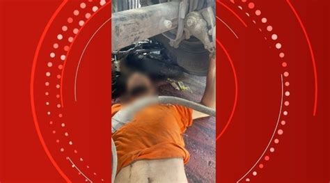 Vídeo Motociclista Fica Debaixo De Caminhão Após Acidente Em Maceió