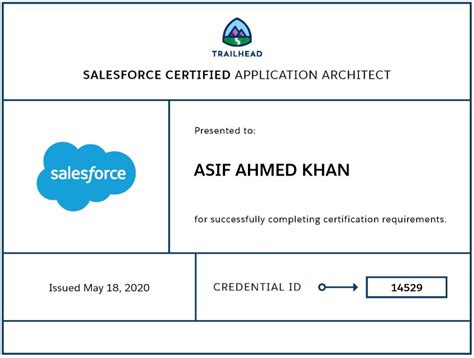 Asif Khan On Linkedin Journeytocta Salesforceohana Salesforcecertified Systemarchitect