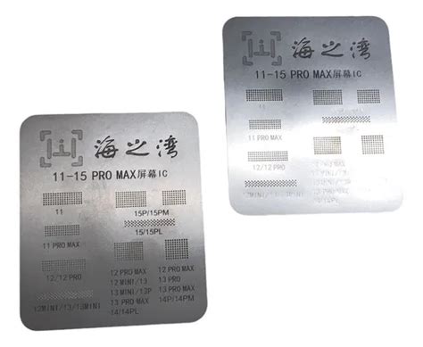Kit 2 Reballing Eprom Iphone 11 15 Pro Max Mercadolivre