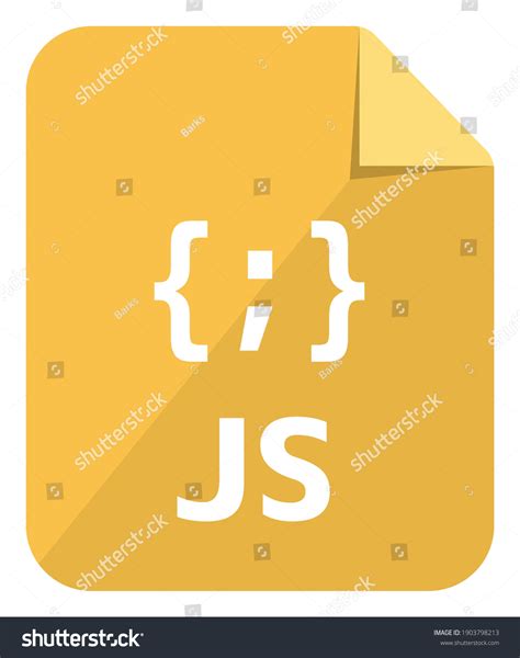 Javascript Icon Major Programming Language Vector Stock Vector Royalty Free 1903798213