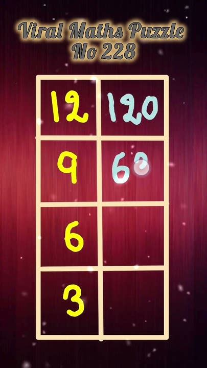 Viral Maths Puzzle No 228 Youtube