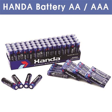 Handa Battery High Energy Aa Aaa Battery Heavy Duty Dry Batteries Shopee Malaysia