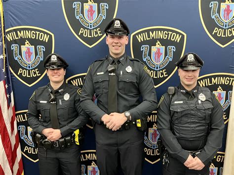 Wilmington Ma Police On Twitter This Morning Three New Officers Were