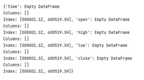 Python炒股自动化 获取股票实时数据和历史数据 python 获取股票历史数据 CSDN博客