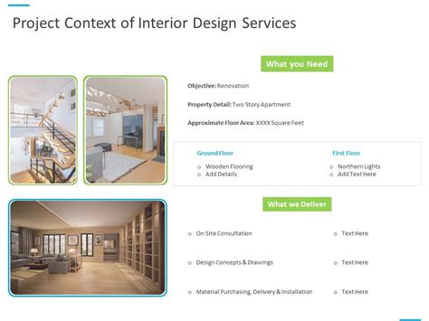 House Decoration Proposal Project Context Of Interior Design Services Ppt Outline Objects Pdf