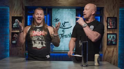 Chris Jericho Plays List Of Jericho With Steve Austin On The Broken