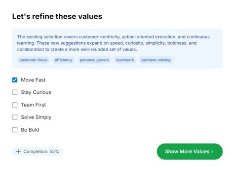Free Ai Powered Company Values Generator Boost Team Culture