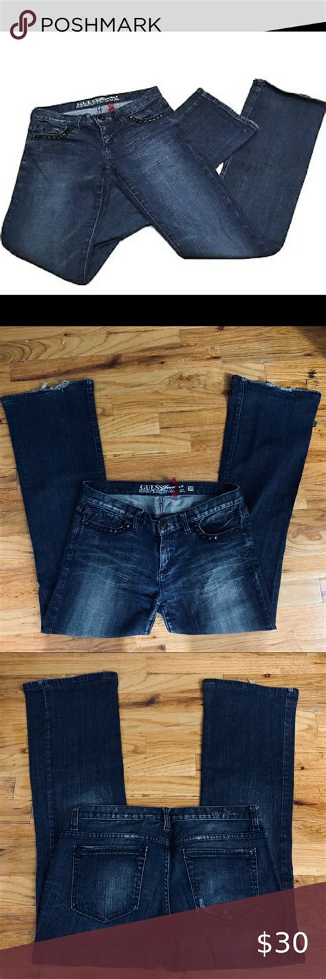 Guess Foxy Embellished Flared Jeans