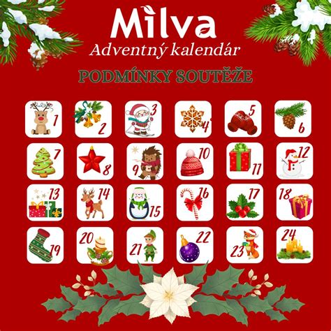 Milva Adventný kalendár Súťažíme sk