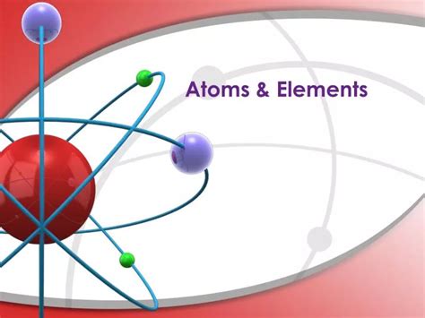 PPT Atoms Elements PowerPoint Presentation Free Download ID