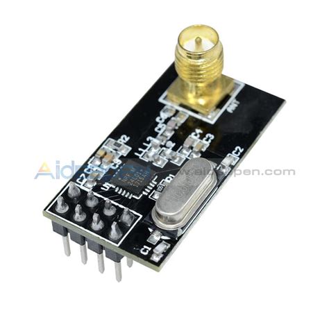 nrf24l01 wireless transceiver module sma antenna for arduino aideepen