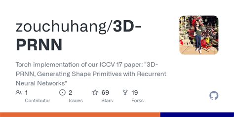 Github Zouchuhang3d Prnn Torch Implementation Of Our Iccv 17 Paper