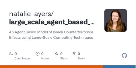 Github Natalie Ayers Large Scale Agent Based Counterterrorism An Agent Based Model Of Israeli