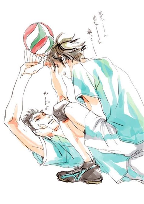 Oikawa X Iwaizumi Haikyuu Fanart