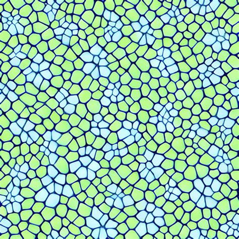 Voronoi Tessellation With Flowers Pattern · Creative Fabrica