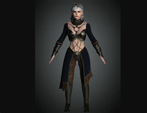 modify 3d character nsfw anime texture game uv map sfm model walk
