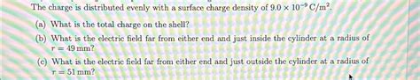 The Charge Is Distributed Evenly With A Surface The Charge Is Distributed Evenly With A Surface