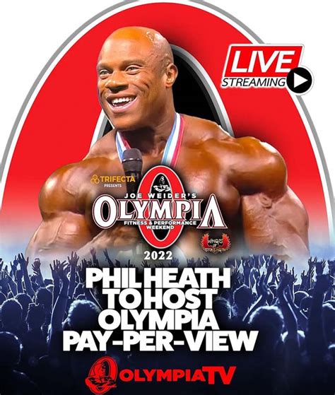 Phil Heath Will Be On Mr Olympia Commentator The Weight Loss And Health Body Transformation