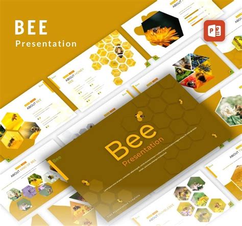 Bee Nature Powerpoint Presentation 98462 Templatemonster