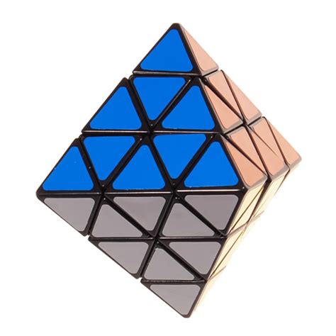 8 Axis Octahedron Magic Cube Black Puzzle Educational Toy Special Toys