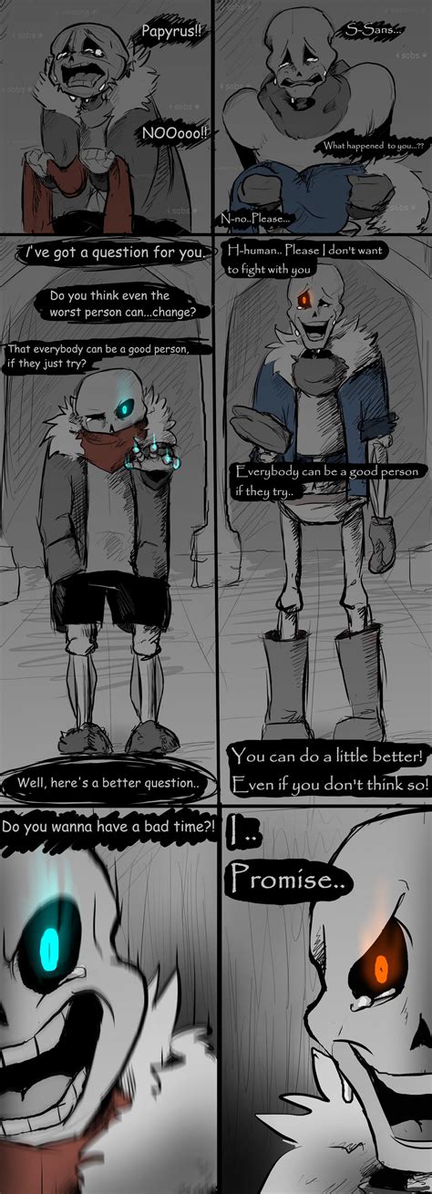 Genocide Sans And Papyrus By Safulousart On Deviantart