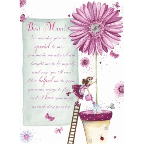 Sentiments Card Best Mum