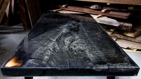 Fire Epoxy Table