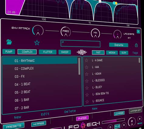 Lfo Eq Usagi Post Plugins