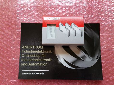 Beckhoff El6692 Ethercat Bridge Terminal Andre Ertel Anertkom Industrial Electronics And