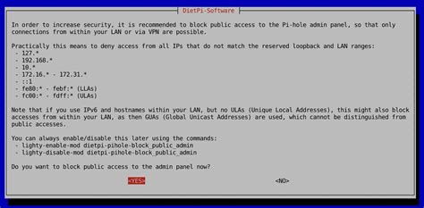 Tailscale And Blocking Public Admin Acccess Rpihole